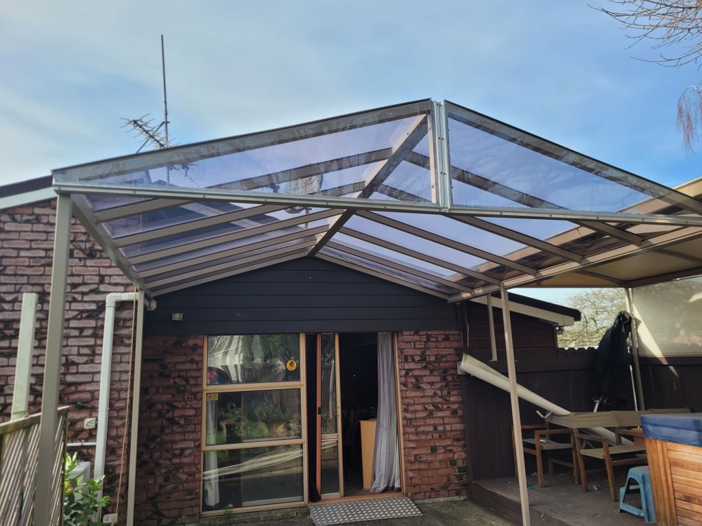 Acrylic Sheet Roof Canopy | Cool Awnings