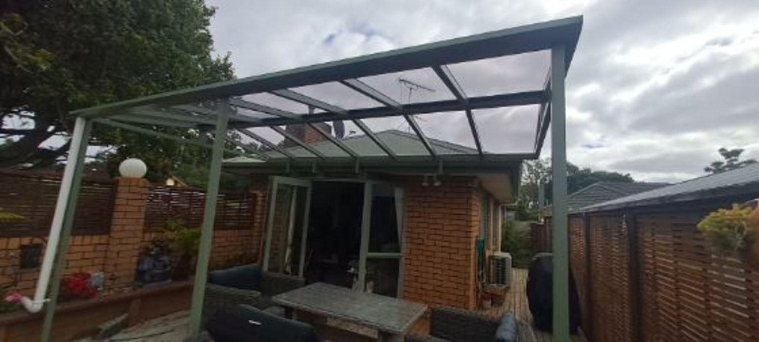 Acrylic Sheet Roof Canopy | Cool Awnings